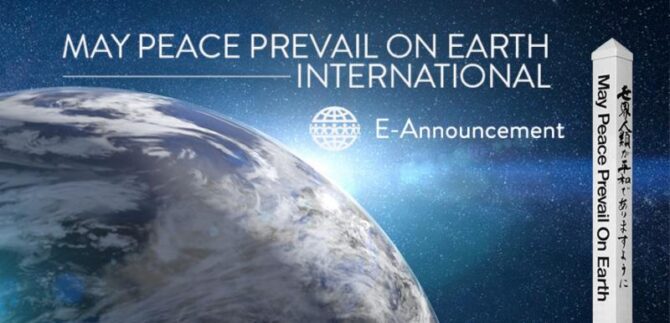 May Peace Prevail On Earth in the News • January 2026 - Pause the World ...