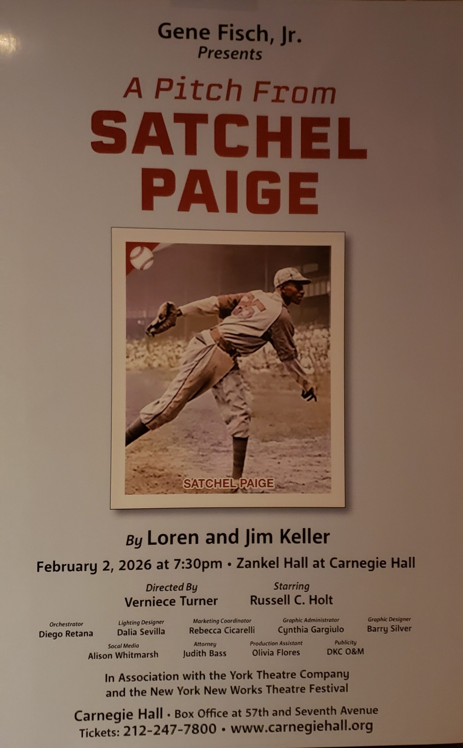 BATTER UP! “A PITCH FROM SATCHEL PAIGE” TO LEAD OFF BLACK HISTORY MONTH ...
