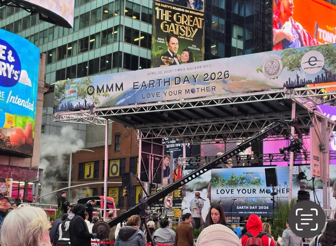 GoodNewsLetter: Earth & Water Day Success, April 22, 2026, Times Square ...